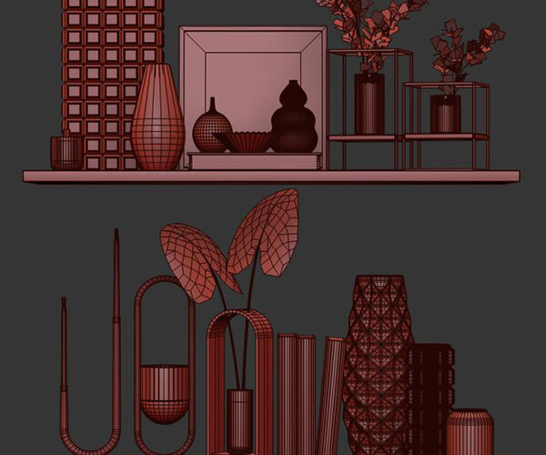 ArtStation - Decorative Set 01 | Resources