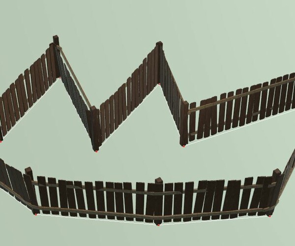 ArtStation - Procedural Fence | Game Assets