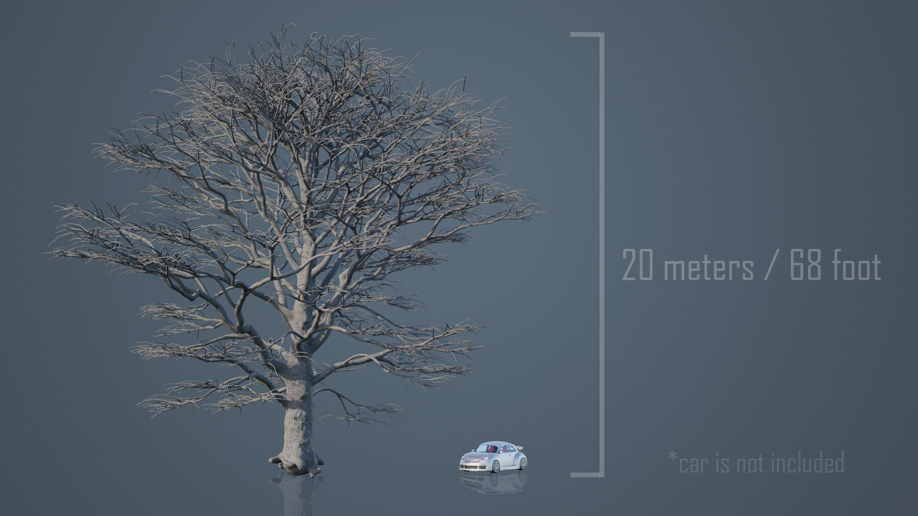 ArtStation - Big Dead Trees Pack | Game Assets