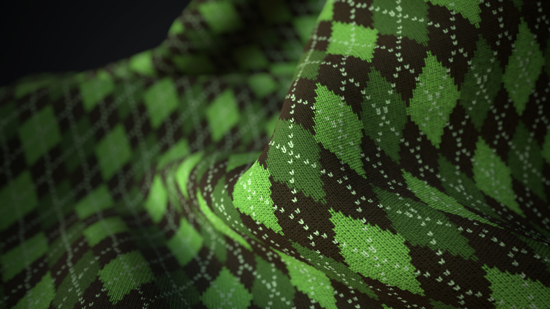 ArtStation - Argyle Knit Pattern Material | Resources