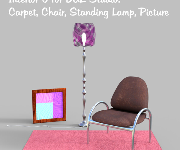 ArtStation - Interior 9 for DAZ Studio | Resources