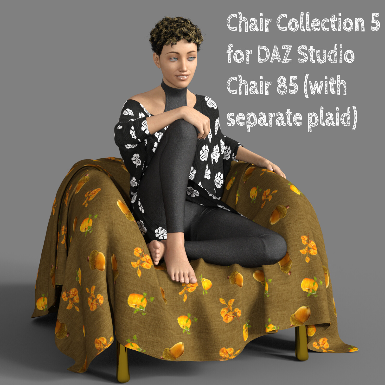 ArtStation - Chair Collection 5 for DAZ Studio | Resources