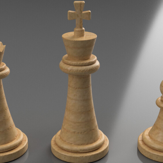 ArtStation - 3D CHESS PIECES | Resources