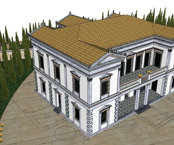 ArtStation - High-end-noble-villa area-019 | Resources