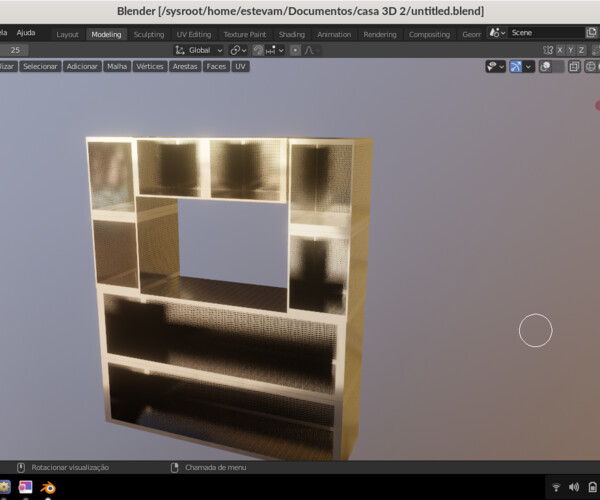 ArtStation - Estante 3D Blender/ arquiteto... | Game Assets