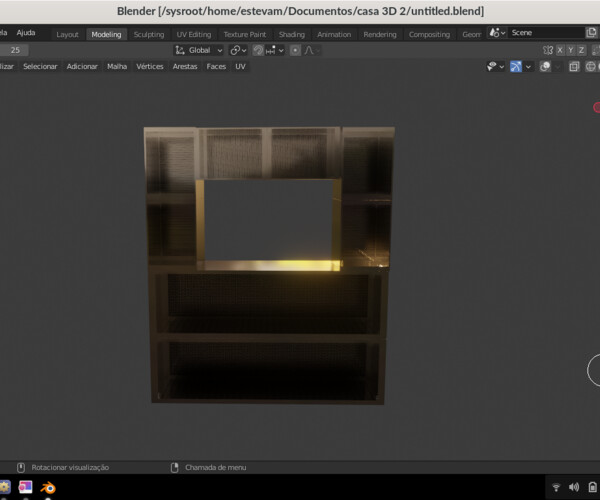 ArtStation - Estante 3D Blender/ arquiteto... | Game Assets
