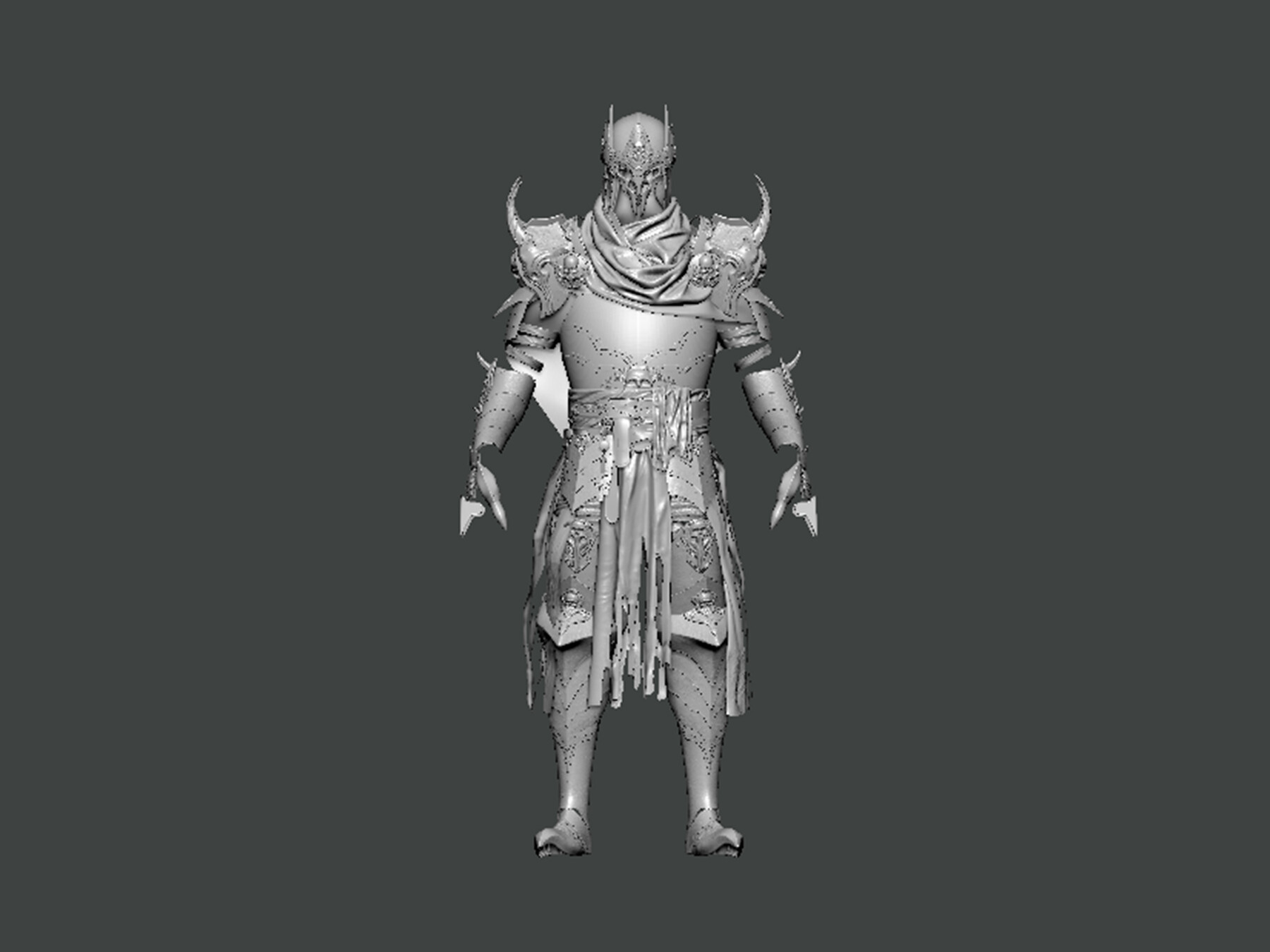 ArtStation - 3D Model-ARMOR0002 | Game Assets