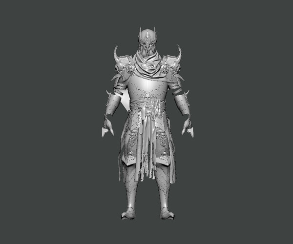 ArtStation - 3D Model-ARMOR0002 | Game Assets