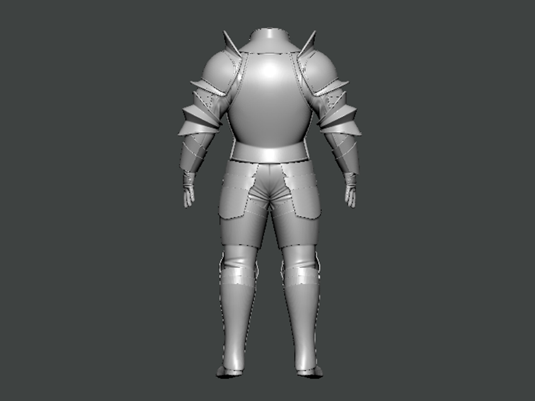ArtStation - 3D Model-ARMOR0003 | Game Assets