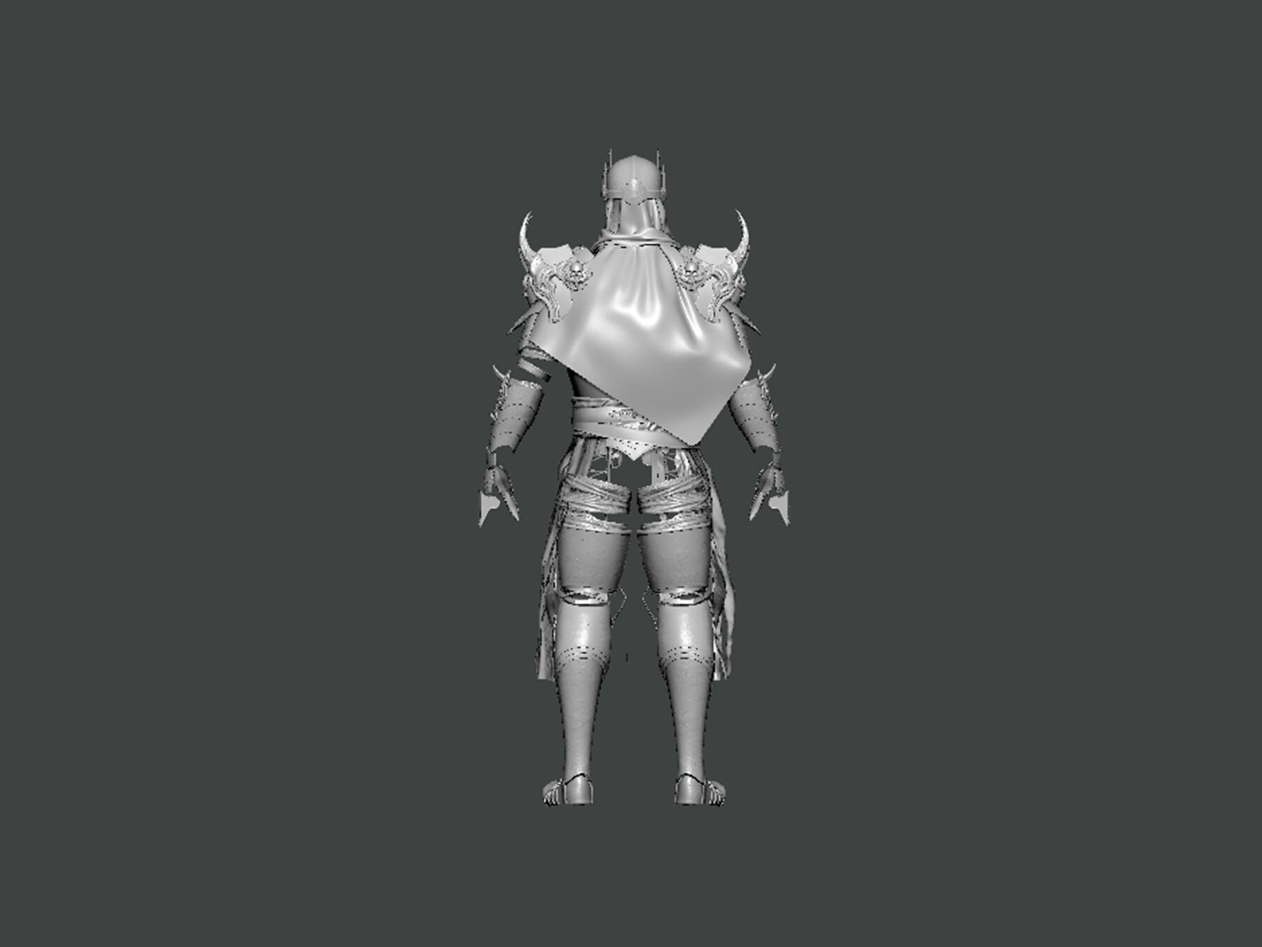 ArtStation - 3D Model-ARMOR0004 | Game Assets
