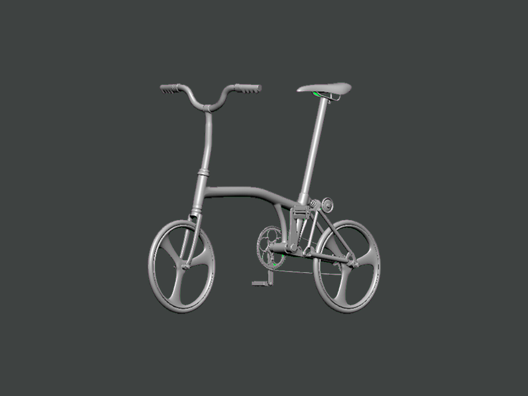 ArtStation - 3D Model-BICYCLE0002 | Game Assets