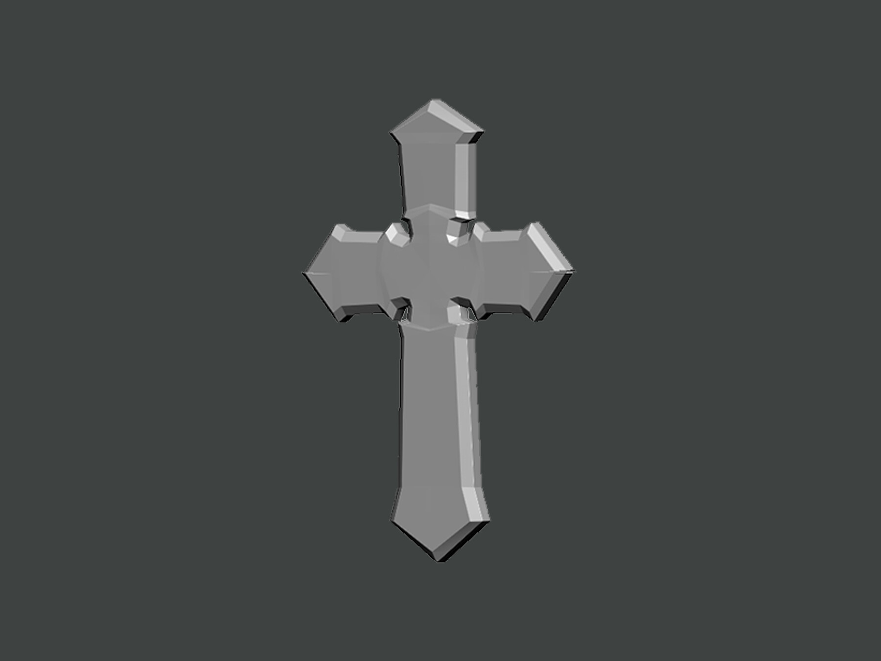 ArtStation - 3D Model-CROSS0001 | Game Assets