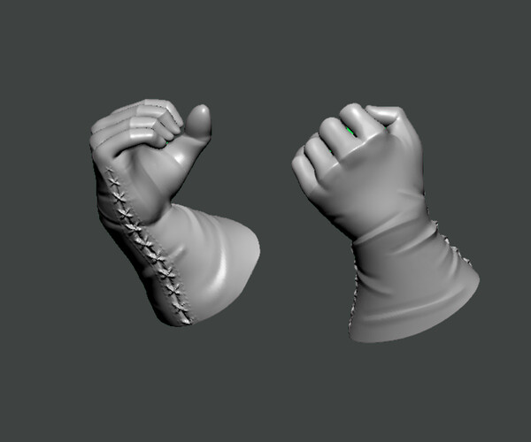ArtStation - 3D Model-GLOVE0001 | Resources