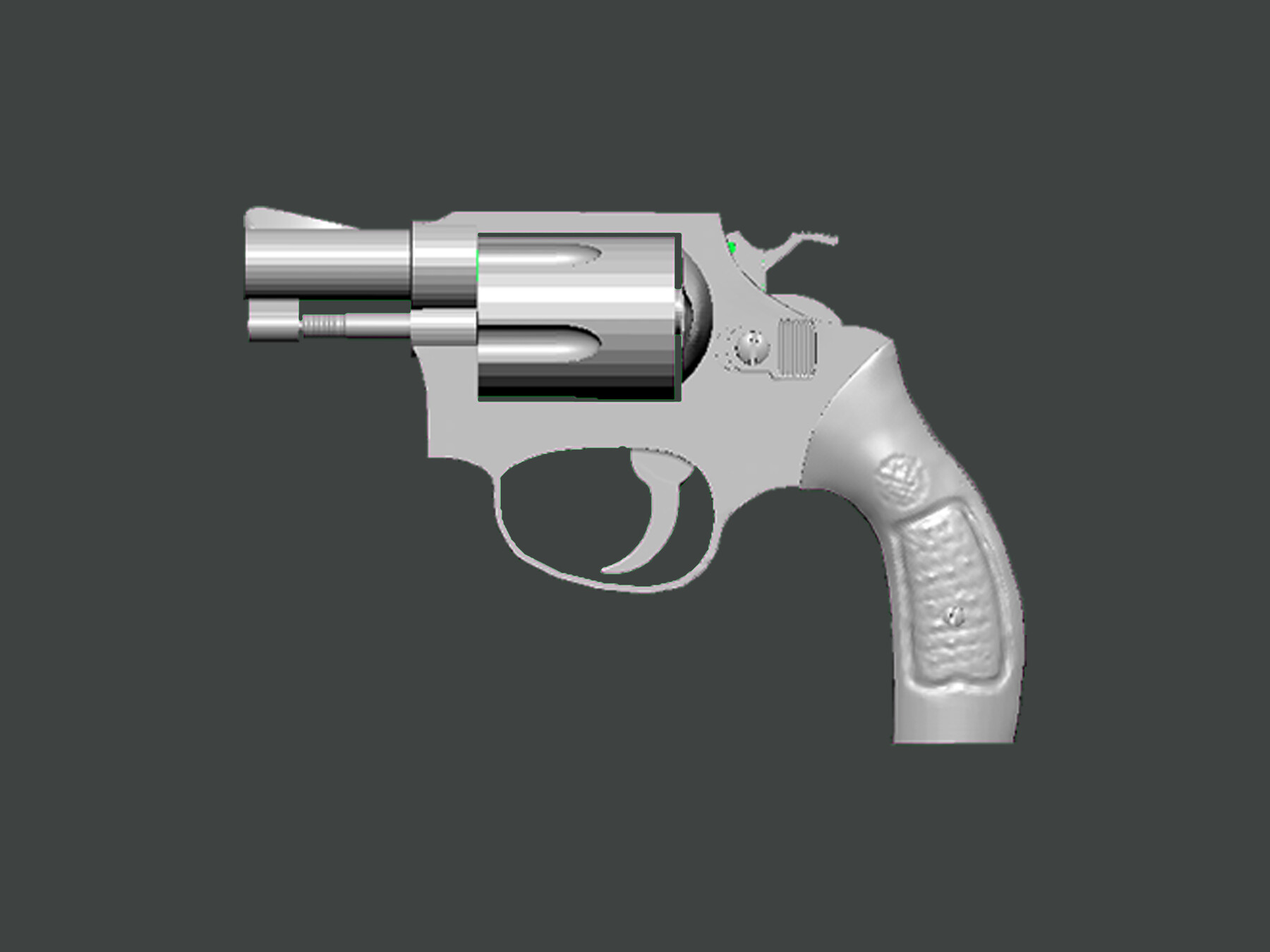 ArtStation - 3D Model-GUN0002 | Game Assets