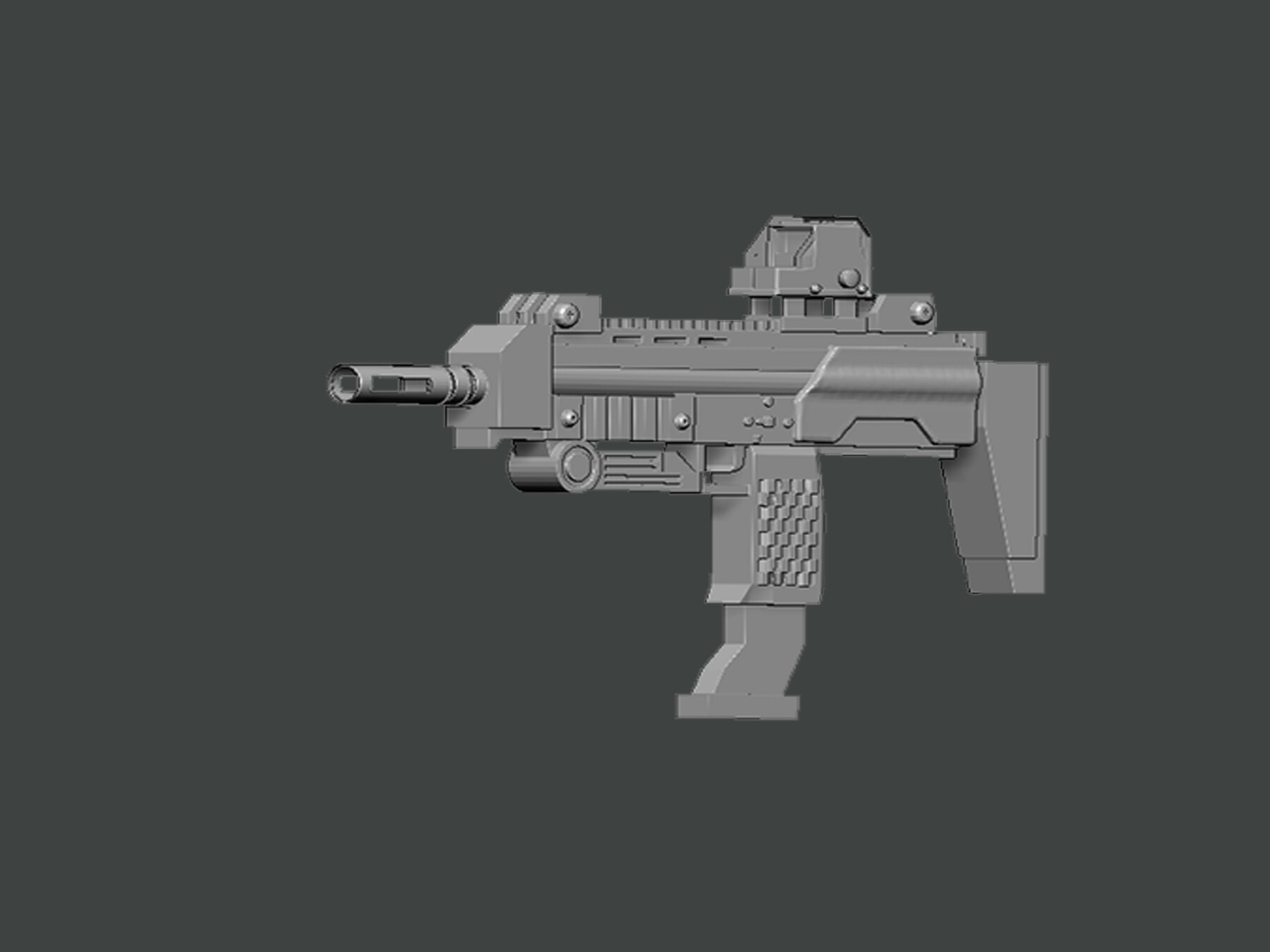 ArtStation - 3D Model-GUN0005 | Game Assets