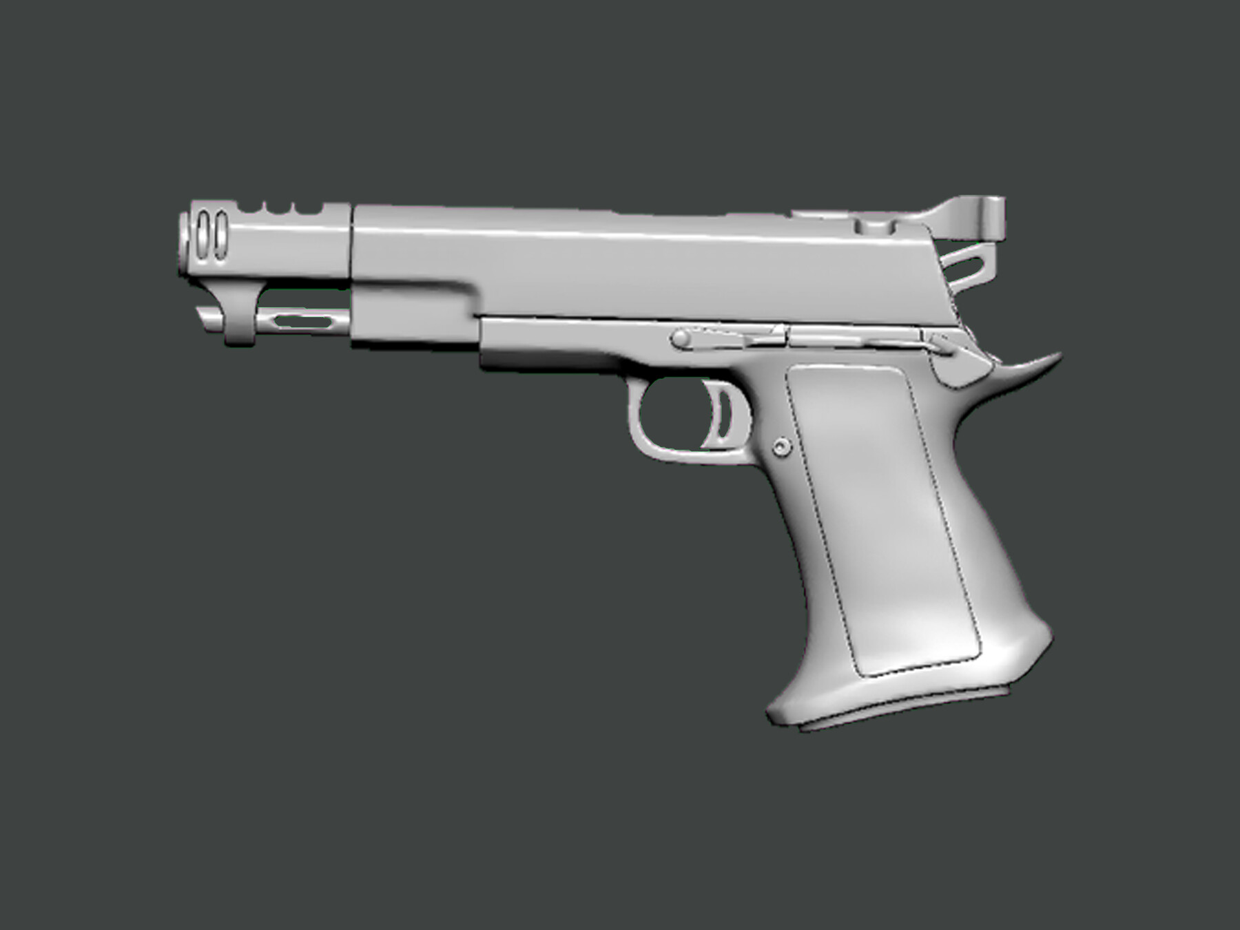 ArtStation - 3D Model-GUN0007 | Game Assets