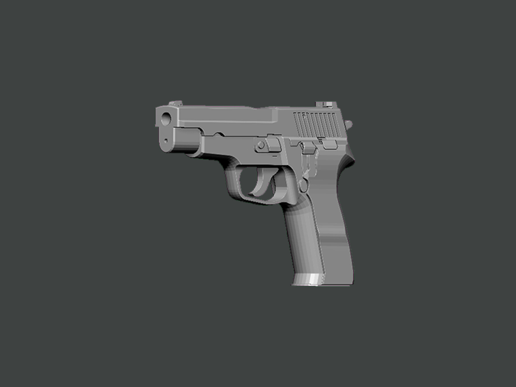 ArtStation - 3D Model-GUN0008 | Game Assets