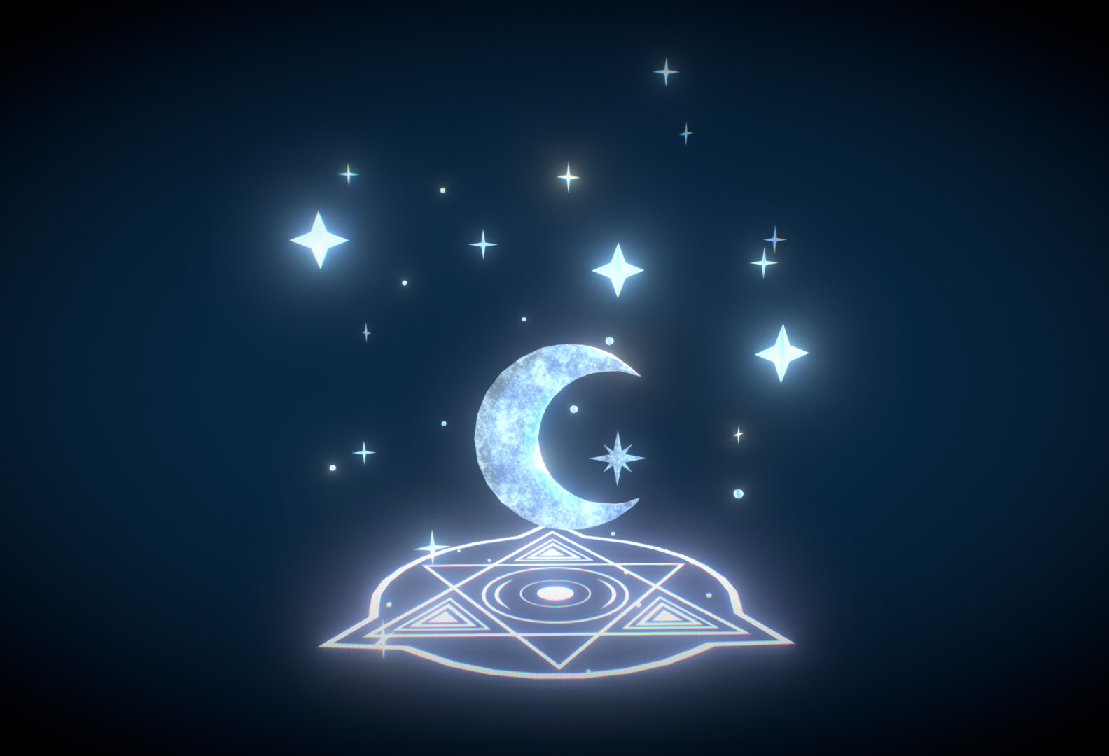 ArtStation - Magic Crystal Animated | Game Assets