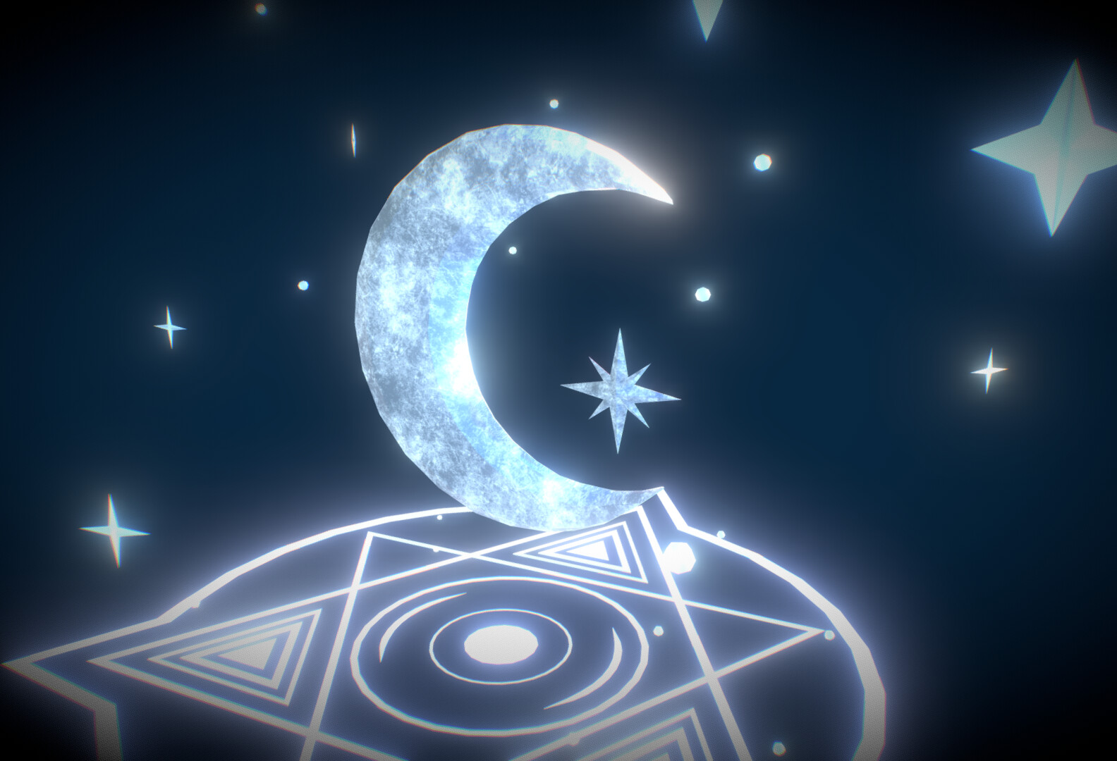 ArtStation - Magic Crystal Animated | Game Assets