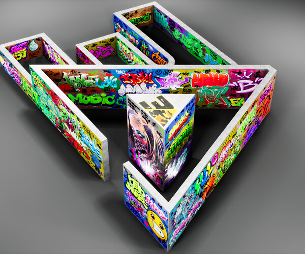 ArtStation - 350 Graffiti 4K PNG Cutouts | Resources