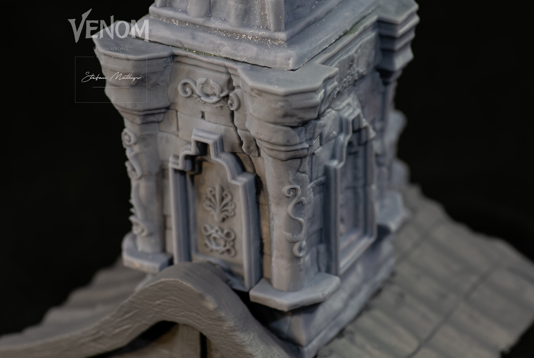 ArtStation - Venom 3D Statue - Printable STL | Resources