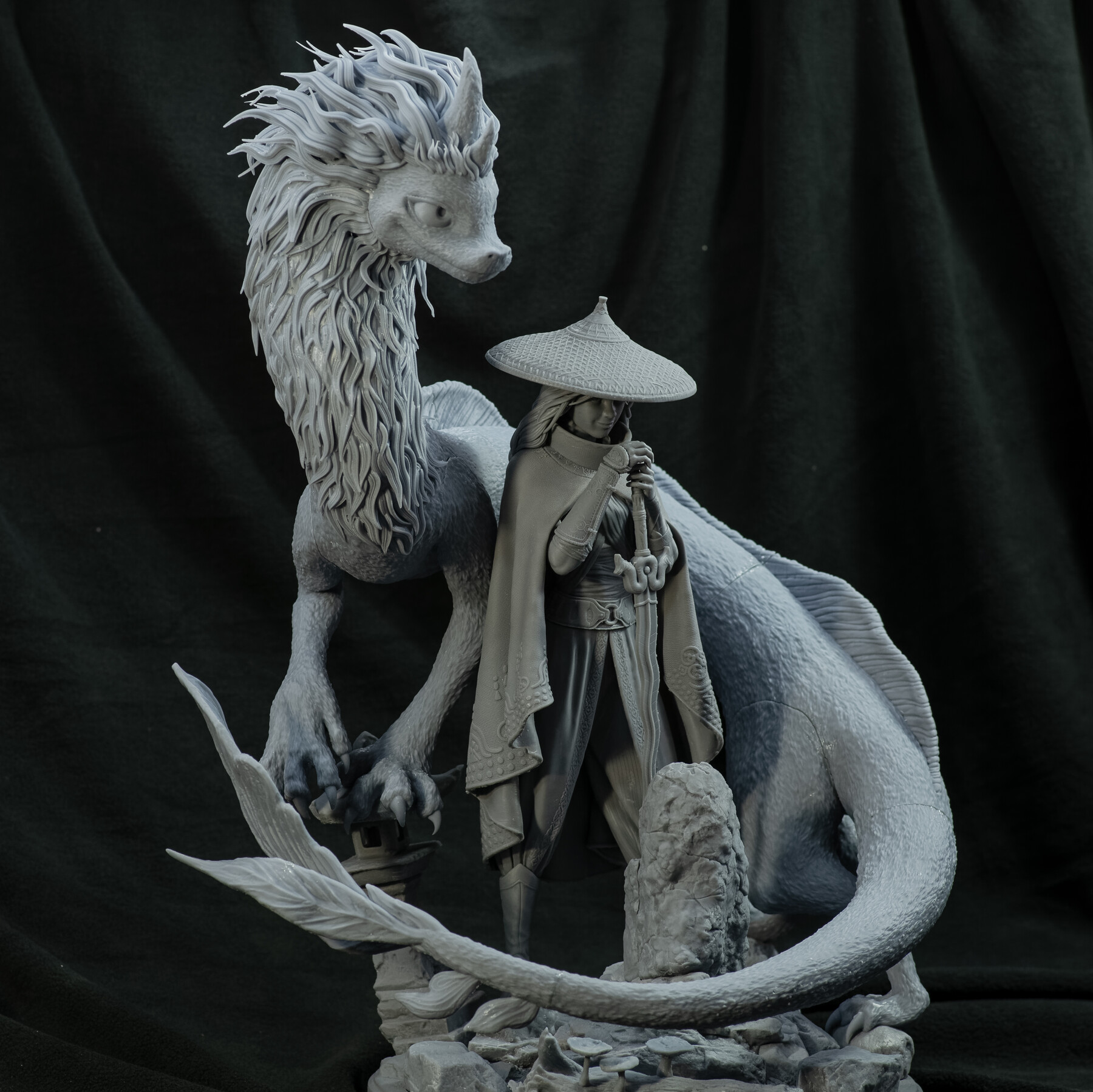 ArtStation - Raya and the last Draon - 3D Printable | Resources