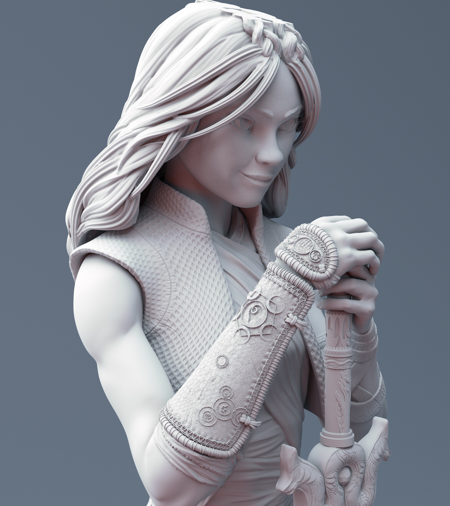 ArtStation - Raya and the last Draon - 3D Printable | Resources