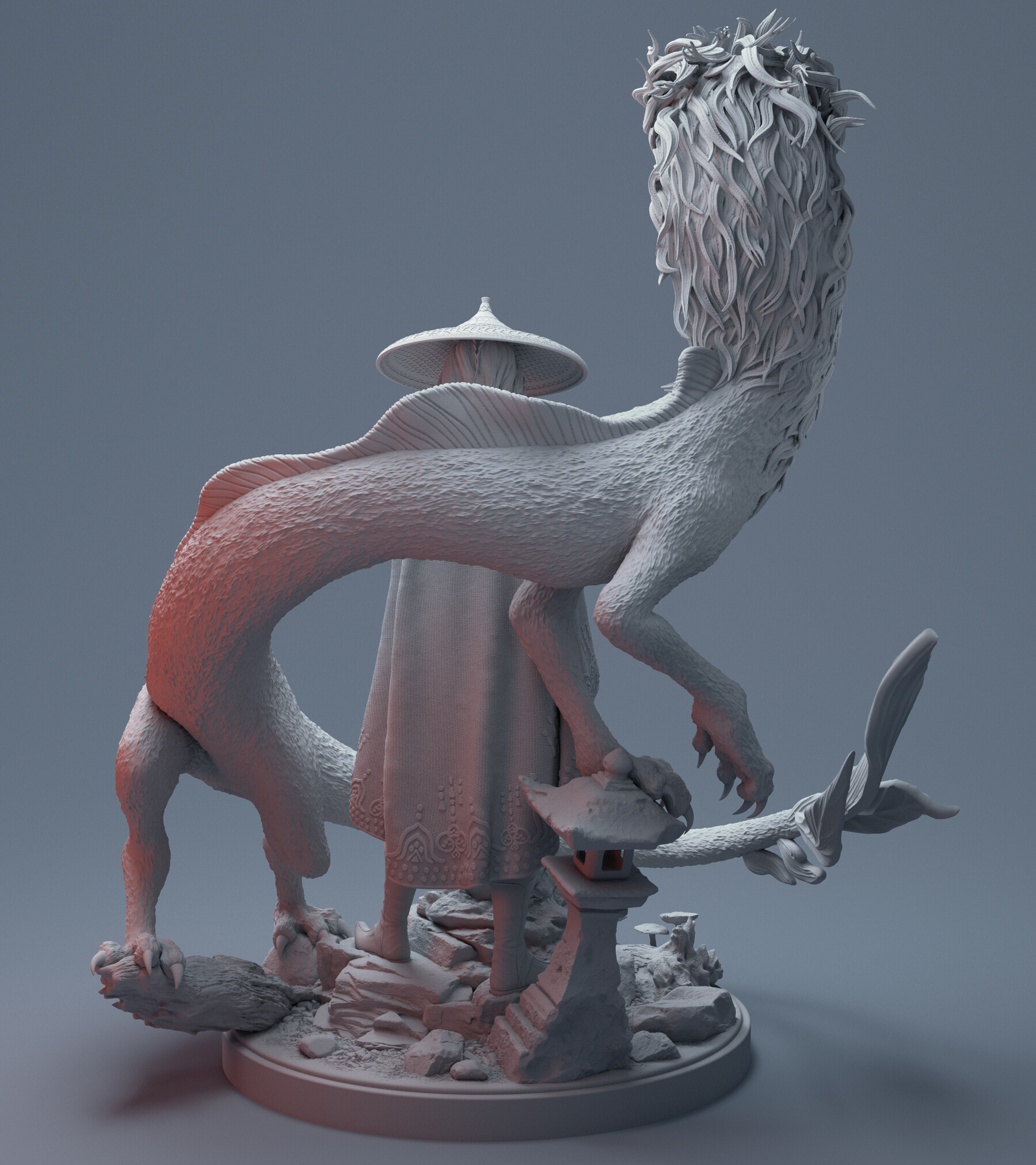 ArtStation - Raya and the last Draon - 3D Printable | Resources