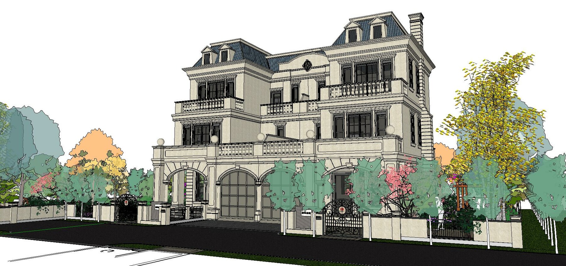 ArtStation - Nobility-History-Castle-Villa-0100 | Resources