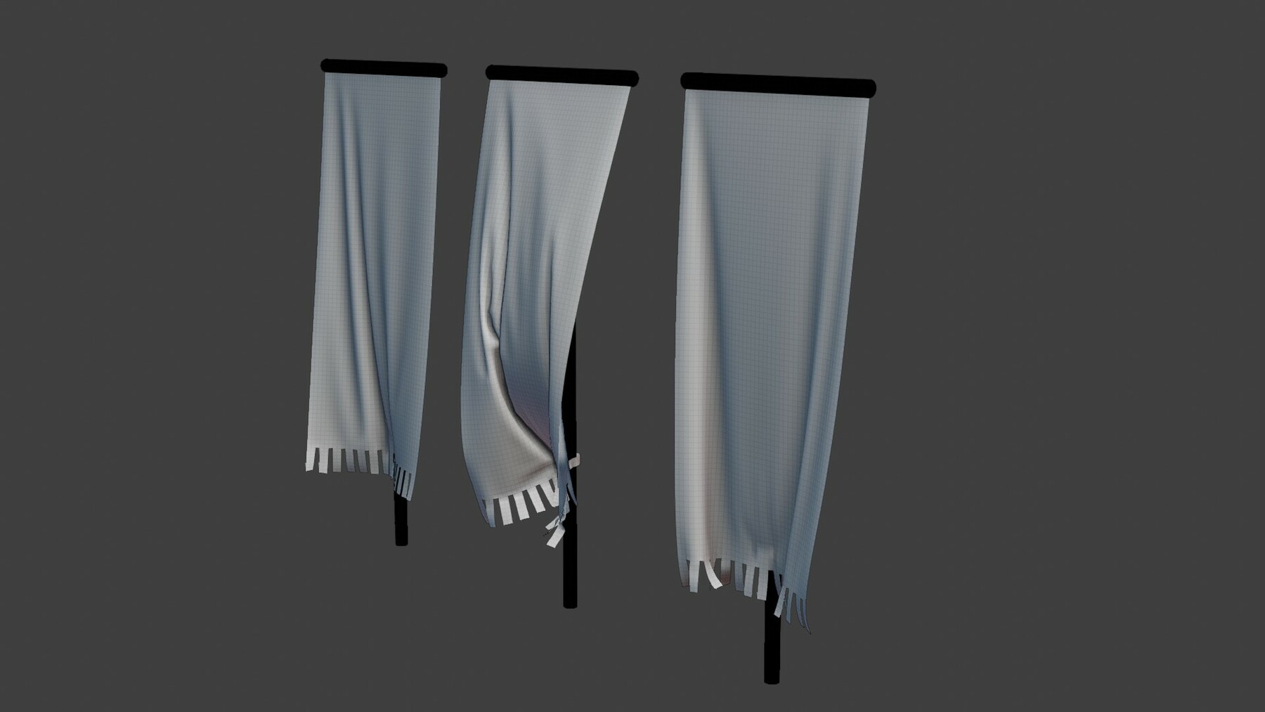 ArtStation - Flag_01 - Seamless Loop Animation | Game Assets