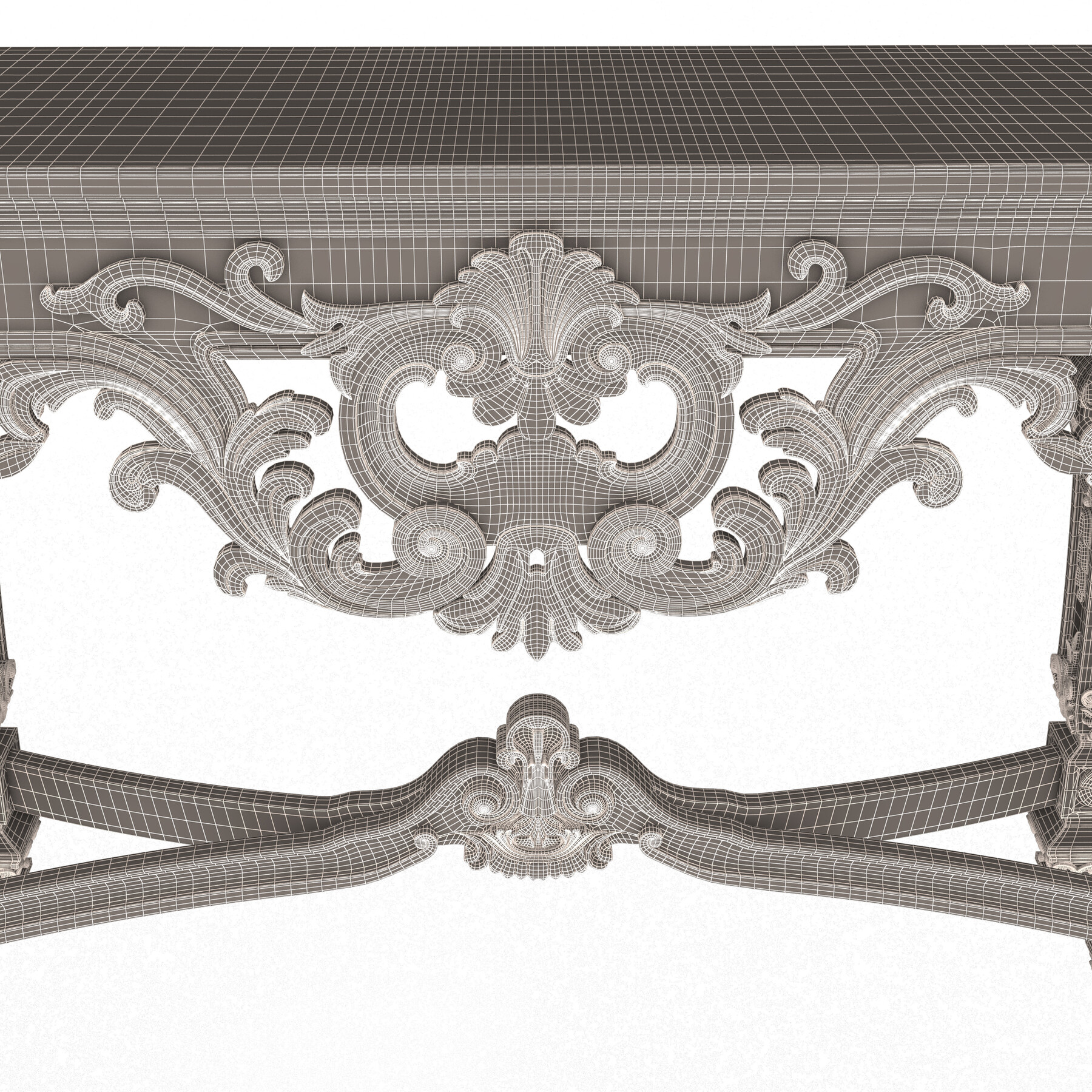 ArtStation - Classic Console Table 01 | Resources