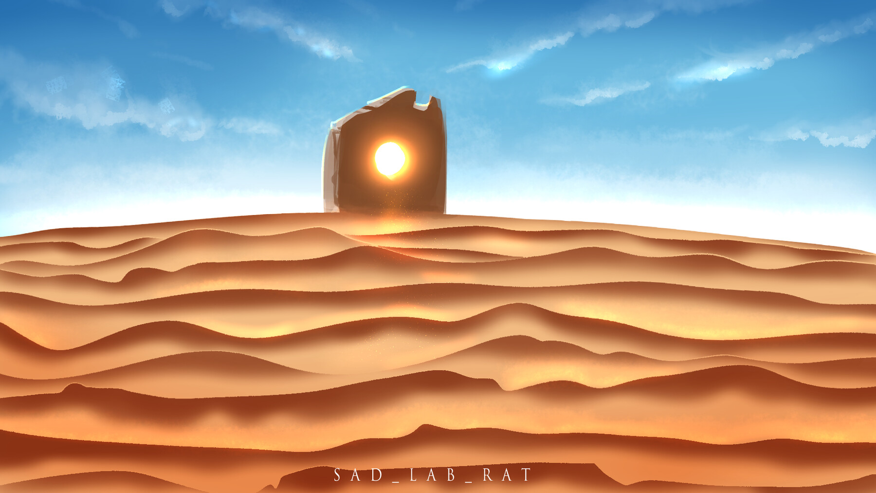 ArtStation - Scaly desert | Artworks