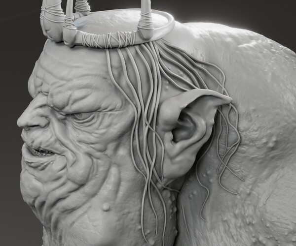 ArtStation - Barry Humphries - Goblin King - The Hobbit An unexpected ...