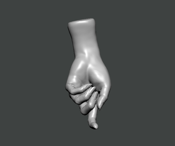 ArtStation - 3D Model-HAND0011 | Resources