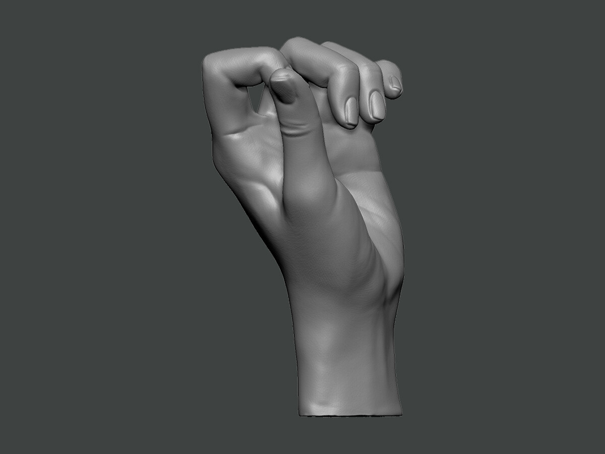 ArtStation - 3D Model-HAND0014 | Resources