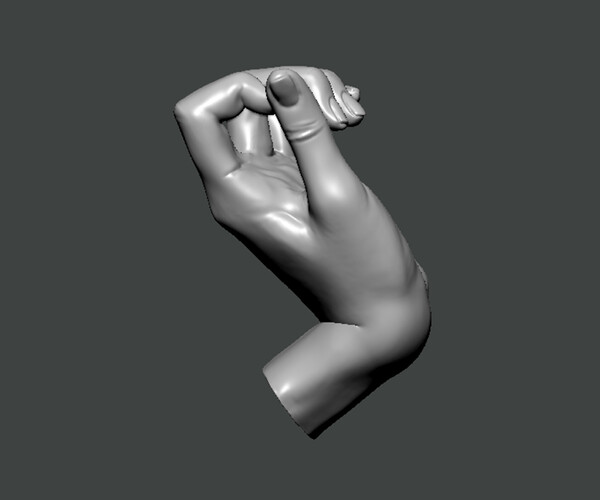 ArtStation - 3D Model-HAND0017 | Resources