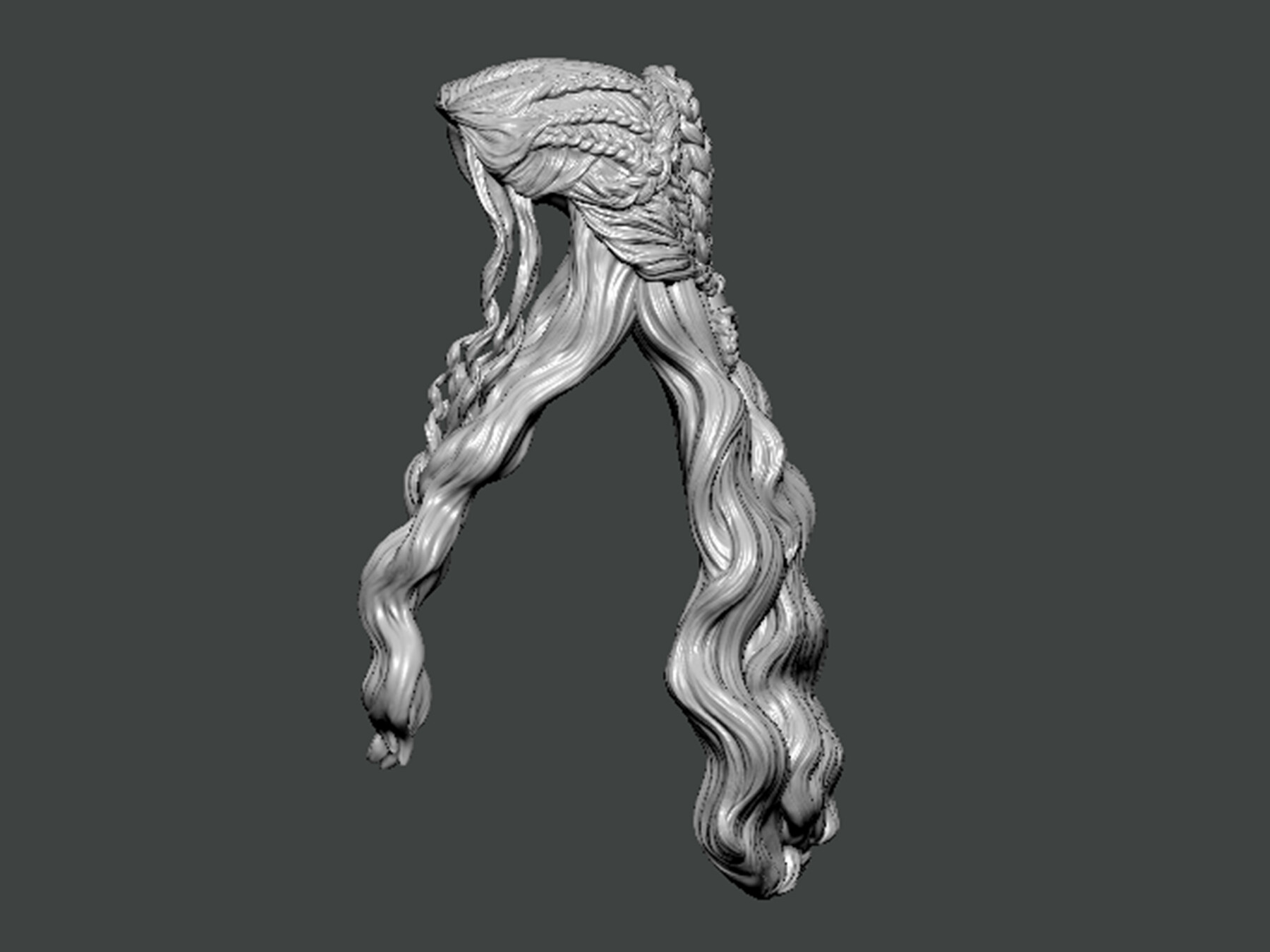 ArtStation - 3D Model-HAIR0003 | Resources