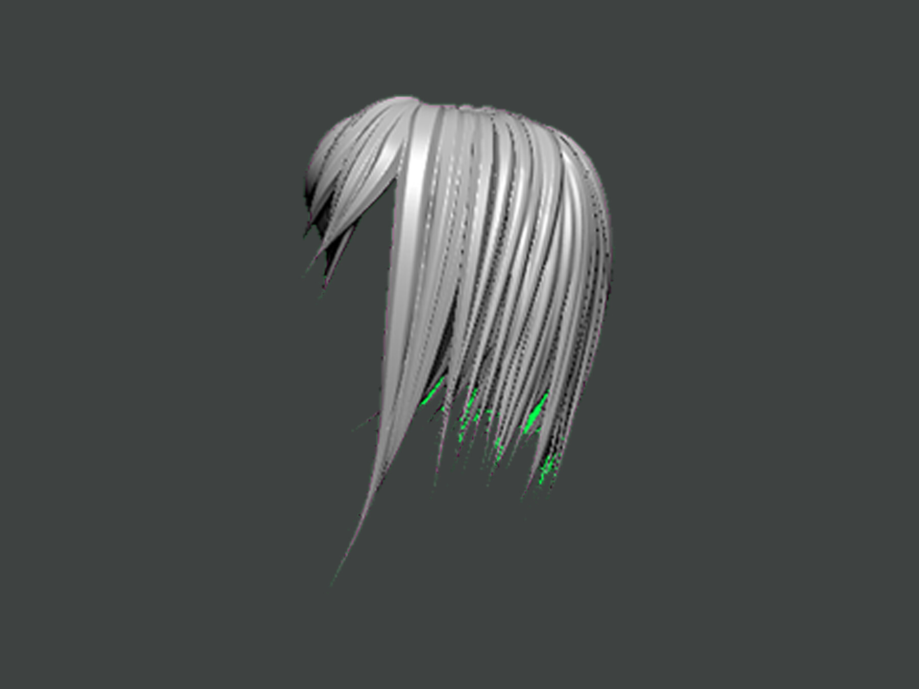 ArtStation - 3D Model-HAIR0004 | Resources