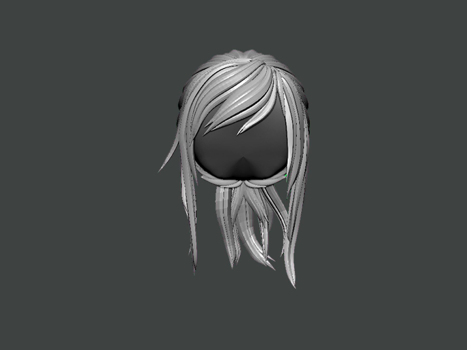 ArtStation - 3D Model-HAIR0006 | Resources
