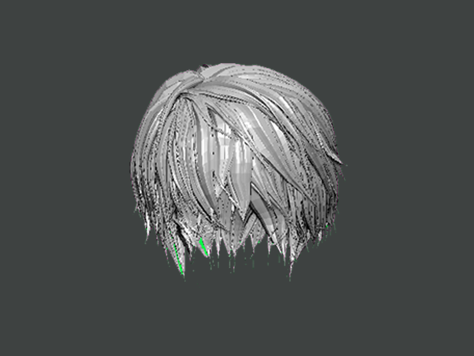 ArtStation - 3D Model-HAIR0014 | Resources