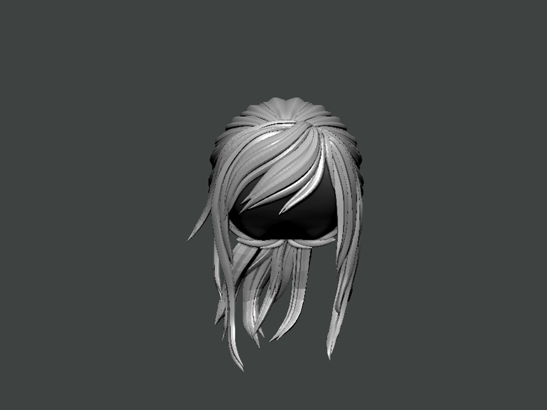 ArtStation - 3D Model-HAIR0023 | Resources