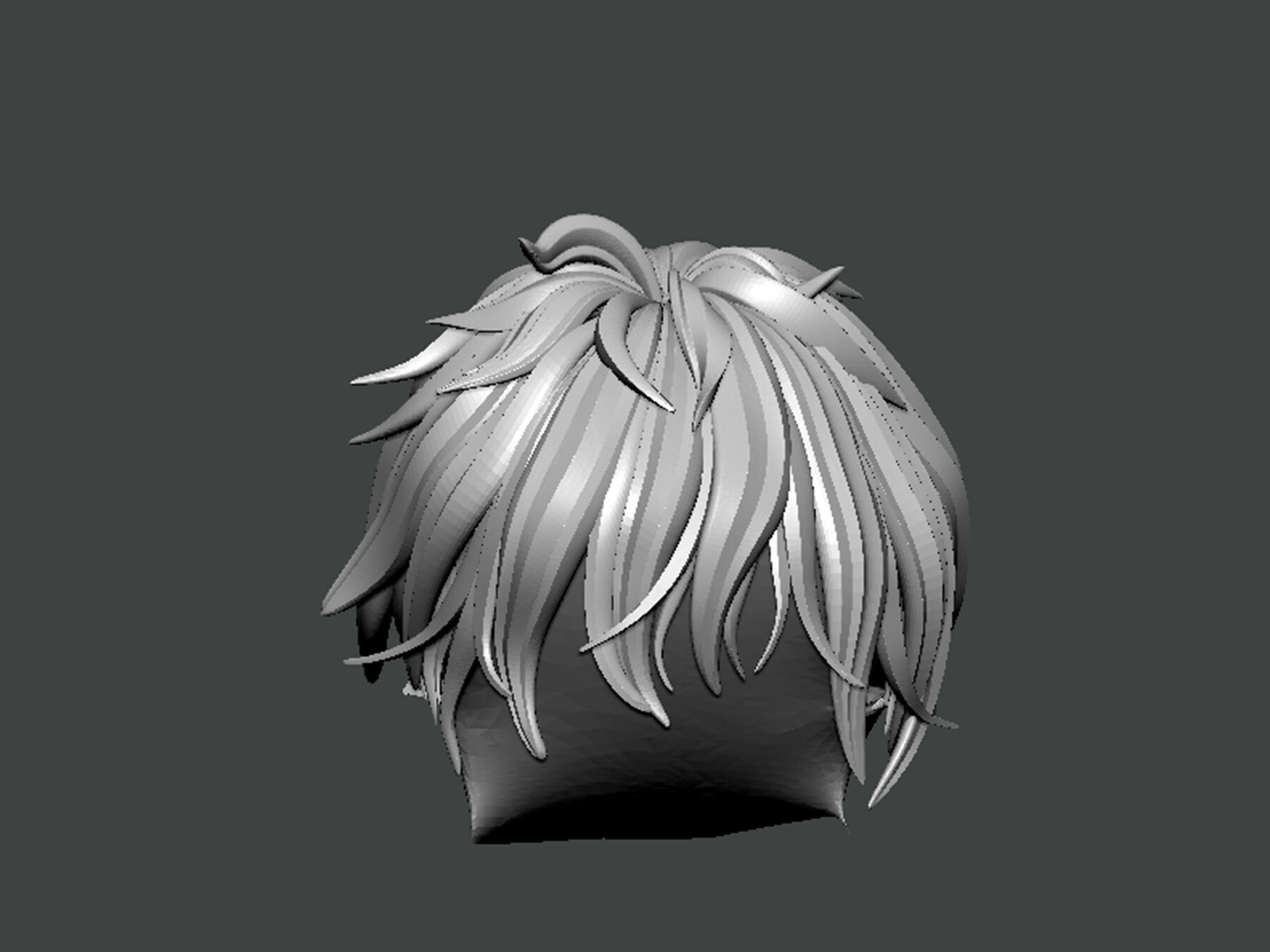 ArtStation - 3D Model-HAIR0026 | Resources