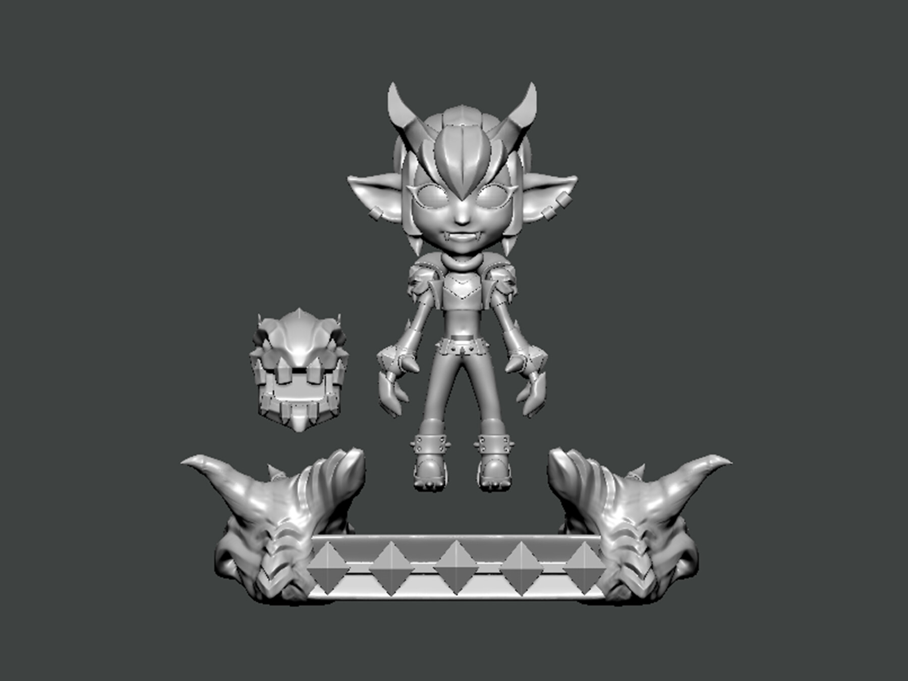 ArtStation - 3D Model-CHARACTER0001 | Game Assets