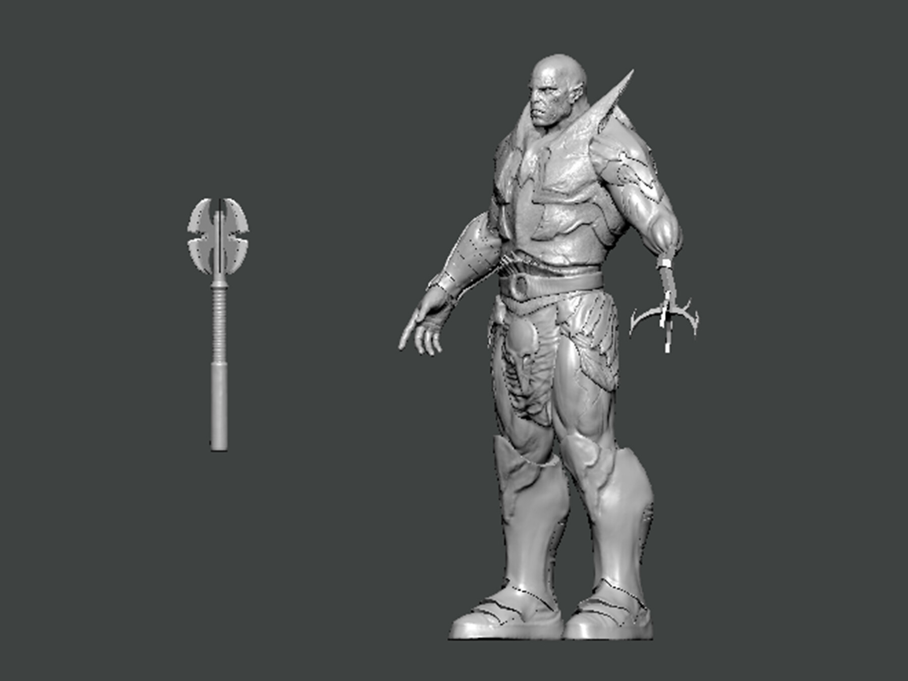 ArtStation - 3D Model-CHARACTER0005 | Game Assets