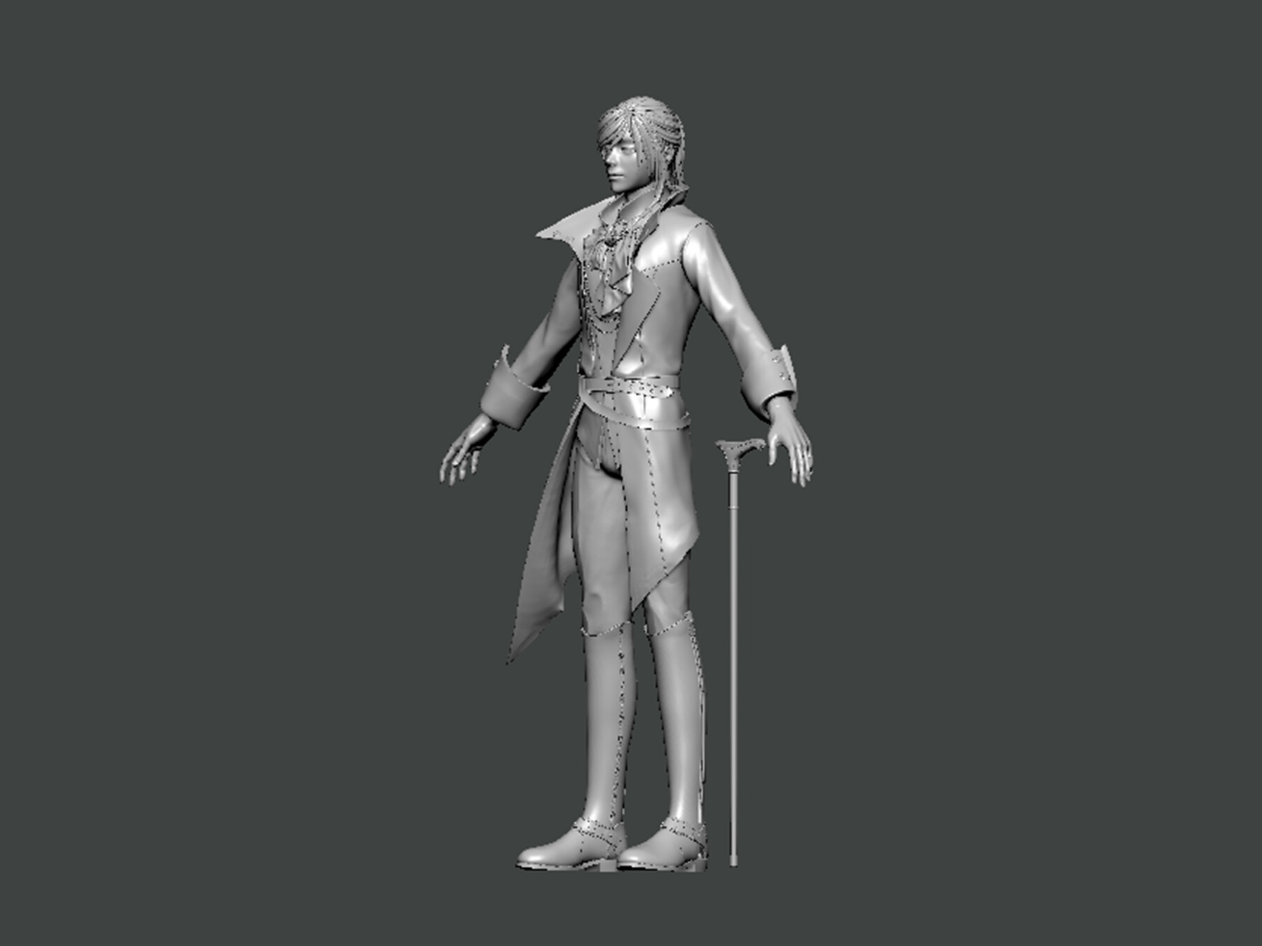 ArtStation - 3D Model-CHARACTER0009 | Game Assets