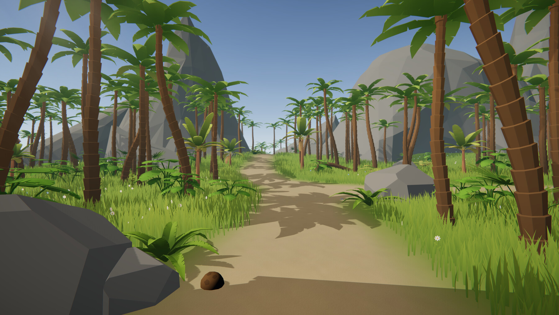 ArtStation - Low Poly Tropical Island - Asset for Unity 3D and Unreal Engine | Game Assets