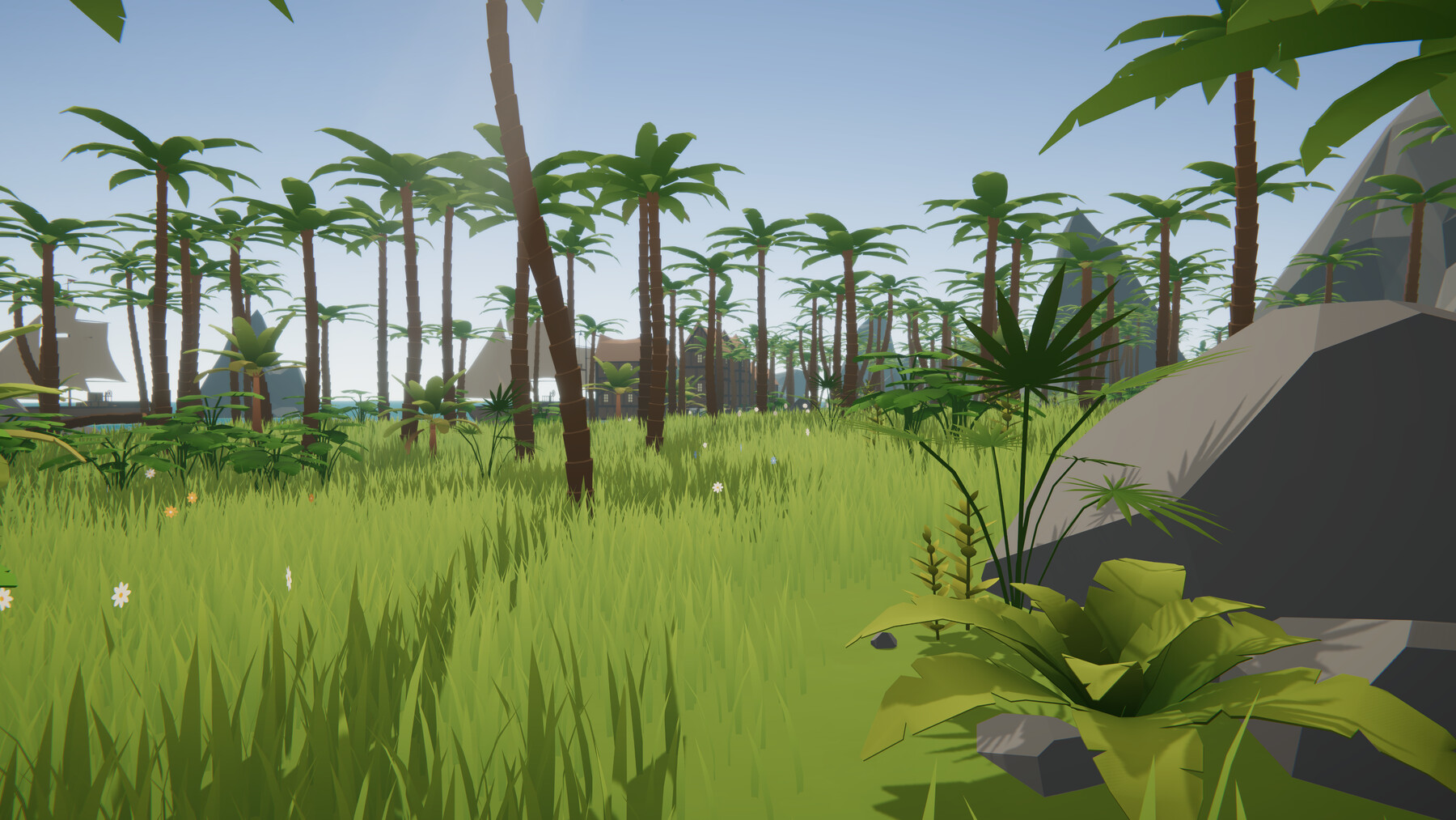 ArtStation - Low Poly Tropical Island - Asset for Unity 3D and Unreal Engine | Game Assets