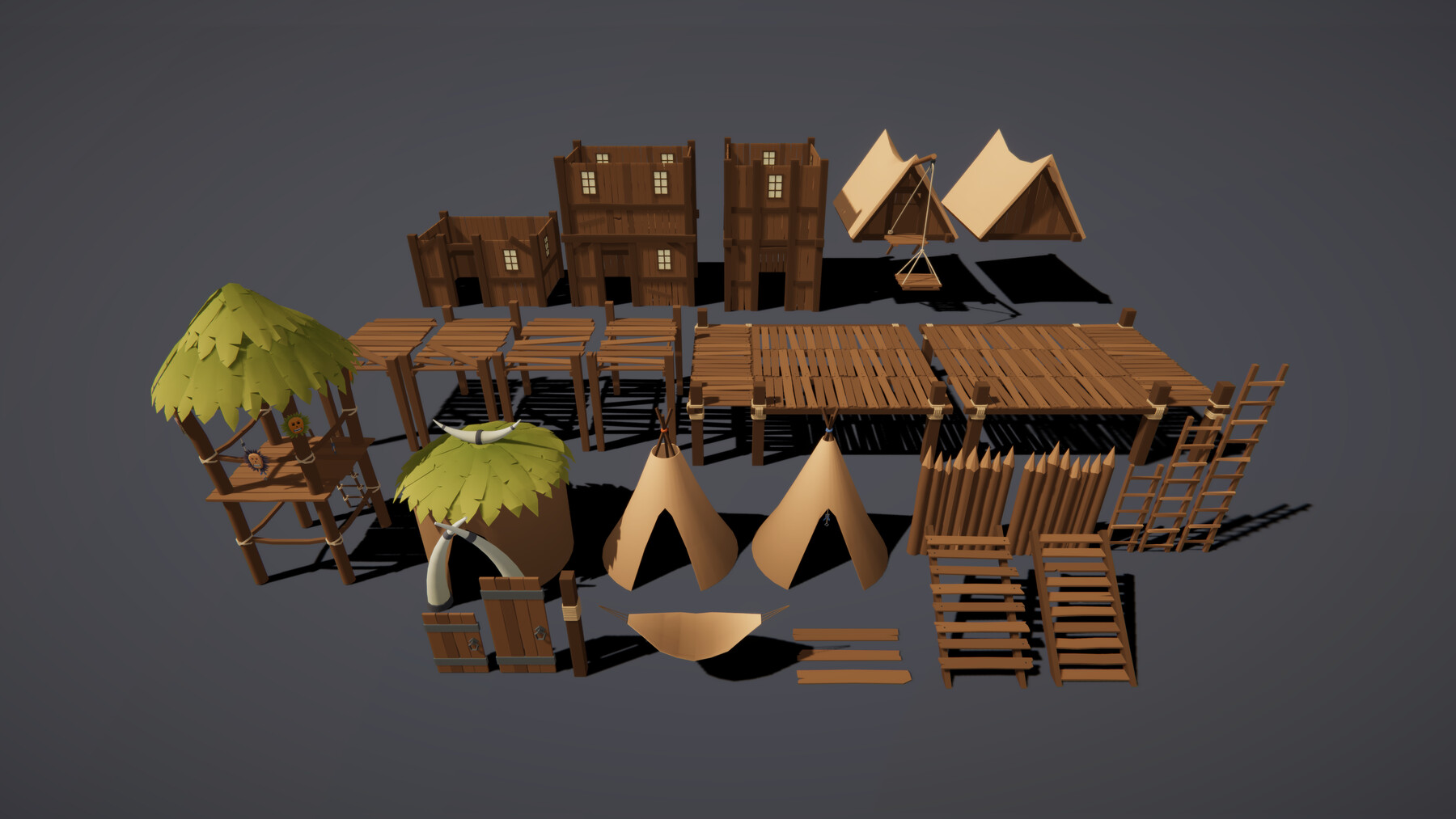 ArtStation - Low Poly Tropical Island - Asset for Unity 3D and Unreal Engine | Game Assets