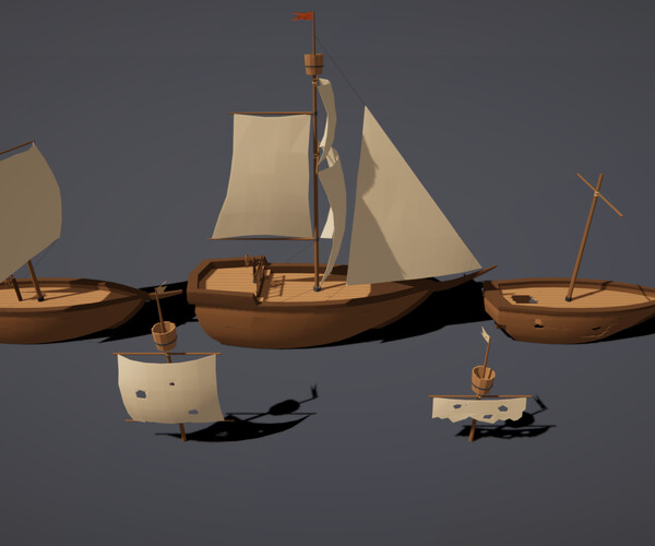 ArtStation - Low Poly Tropical Island - Asset for Unity 3D and Unreal ...