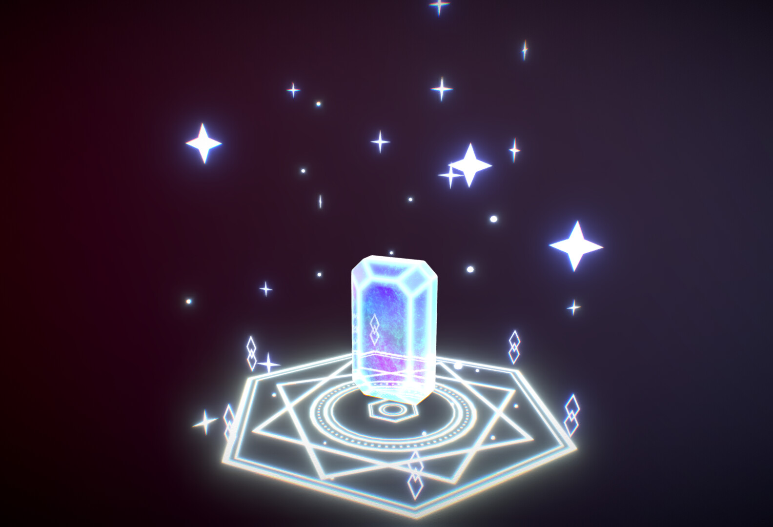 ArtStation - Magic Crystal Animated | Game Assets